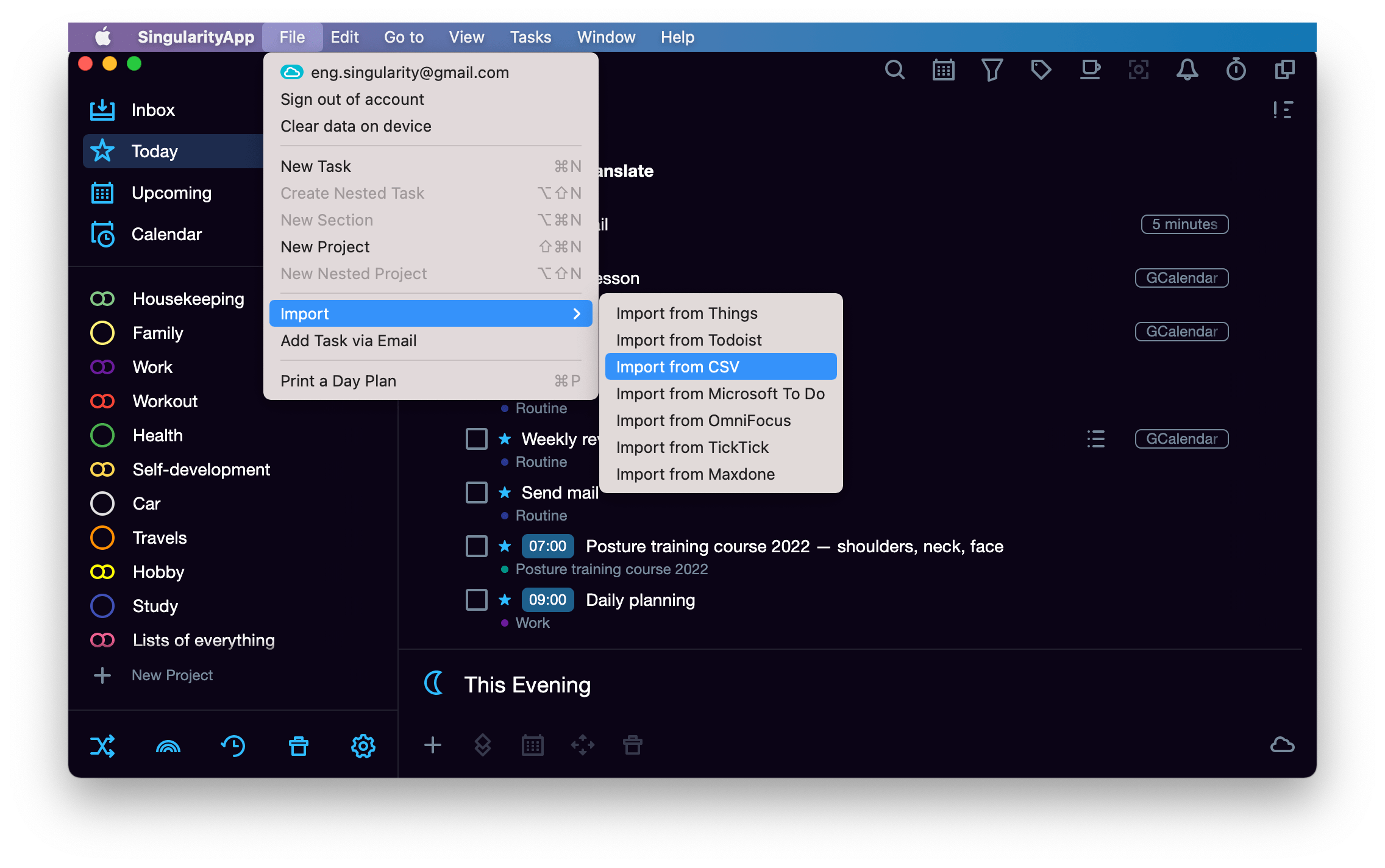 SingularityApp new features — SingularityApp