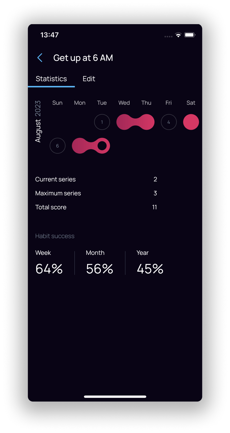 Winter Novelties: Habit Tracker in the Mobile App — SingularityApp