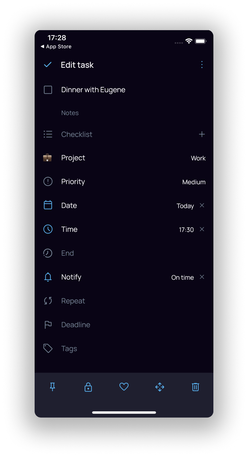 Alarm Notification In The Mobile Version Of Singularityapp — Singularityapp