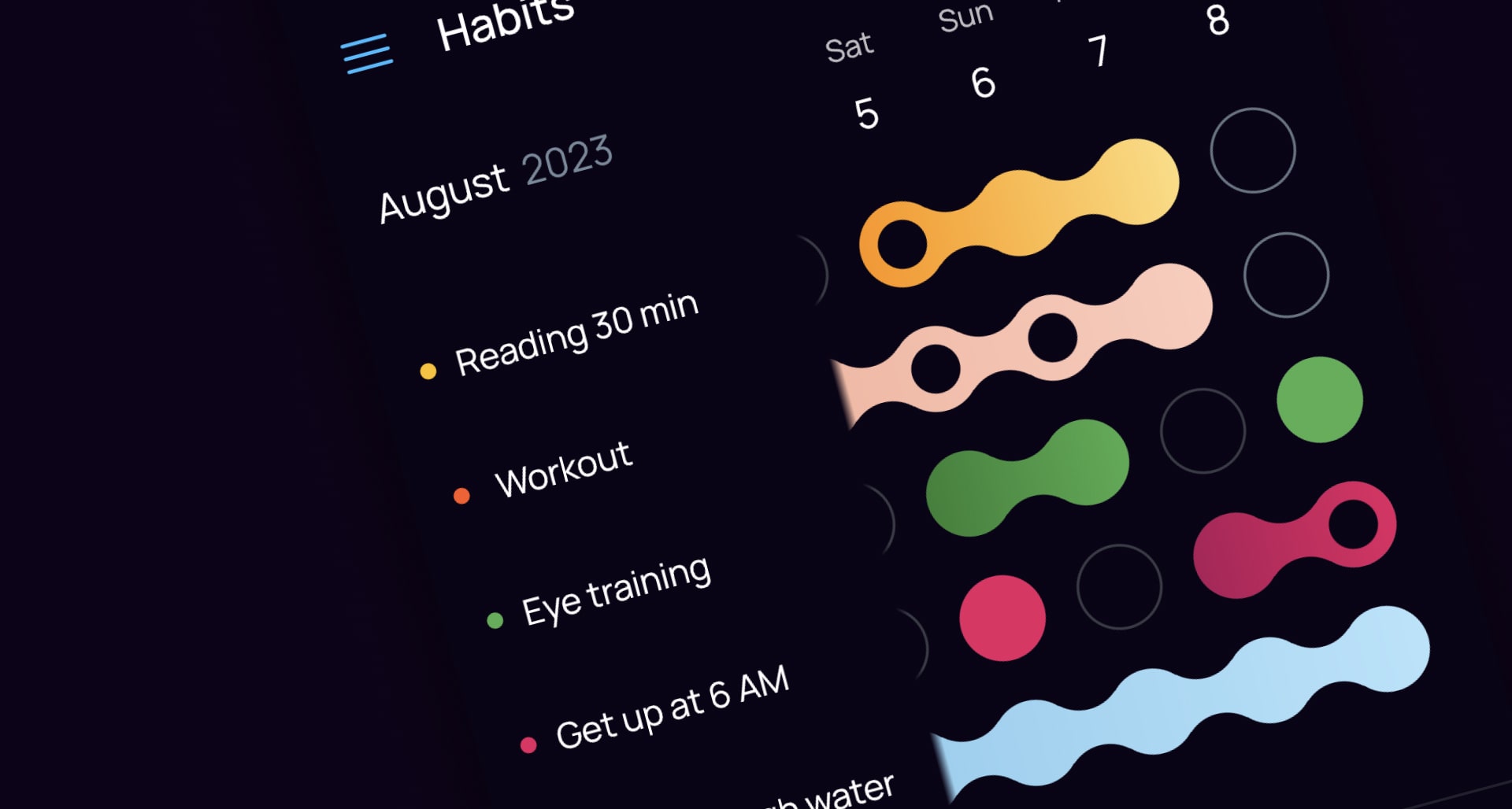 Winter Novelties: Habit Tracker in the Mobile App ⌛️ TIMEHACK — SingularityApp