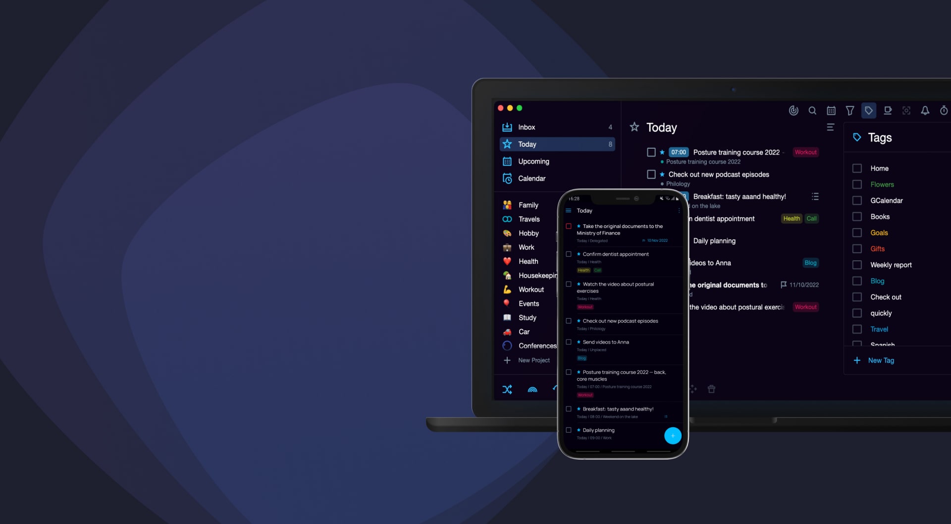 Spring Novelties in SingularityApp: Color Tags ⌛️ TIMEHACK — SingularityApp