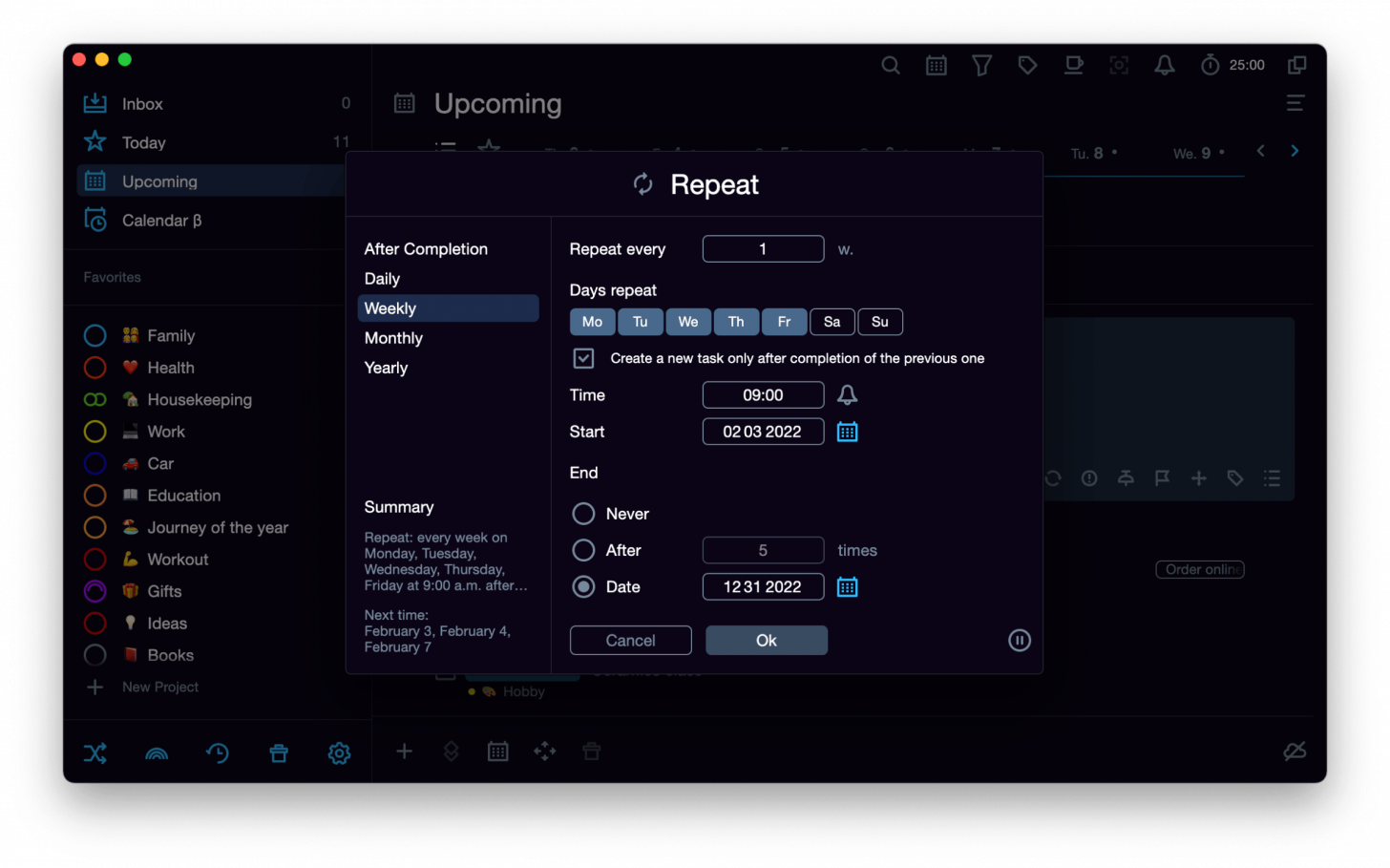 SingularityApp - the most powerful chaos management planner
