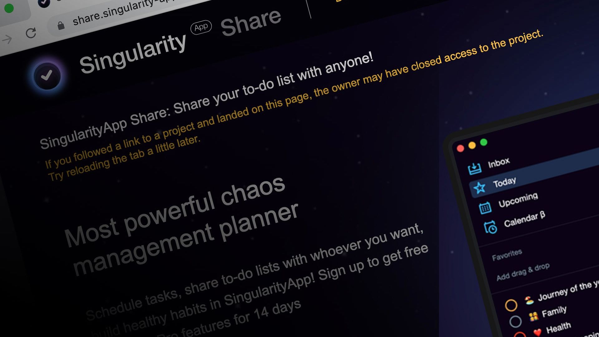Share your task lists with anyone you want ⌛️ TIMEHACK — SingularityApp