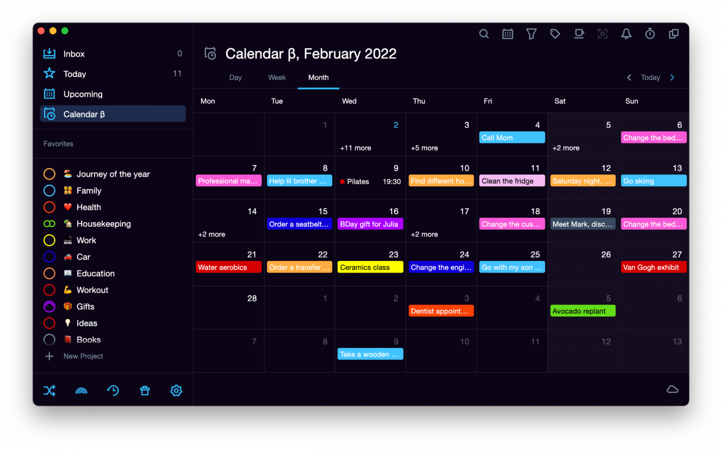 SingularityApp - the most powerful chaos management planner
