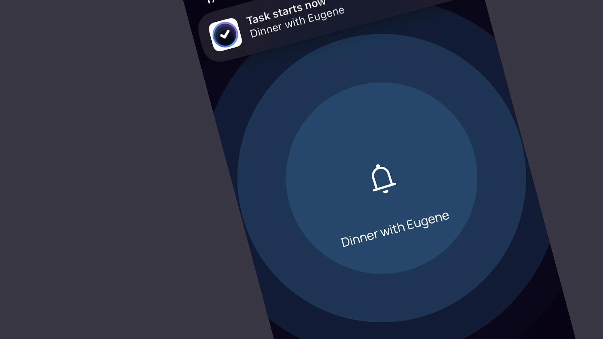 Alarm Notification in the Mobile Version of SingularityApp ⌛️ TIMEHACK — SingularityApp
